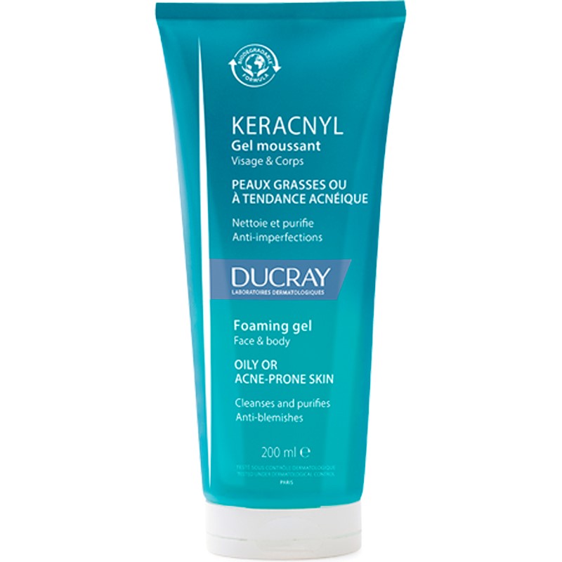 Ducray Keracnyl gel espuma - poupe até 23%