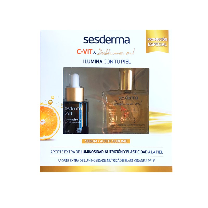 Sesderma C-vit sérum lipossomal vitamina c a 10% - poupe até 25%