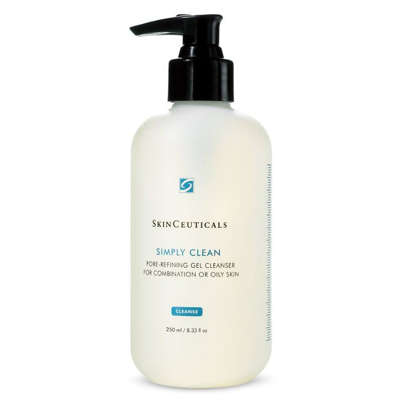 Skinceuticals Simply clean gel de limpeza para peles mistas a oleosas