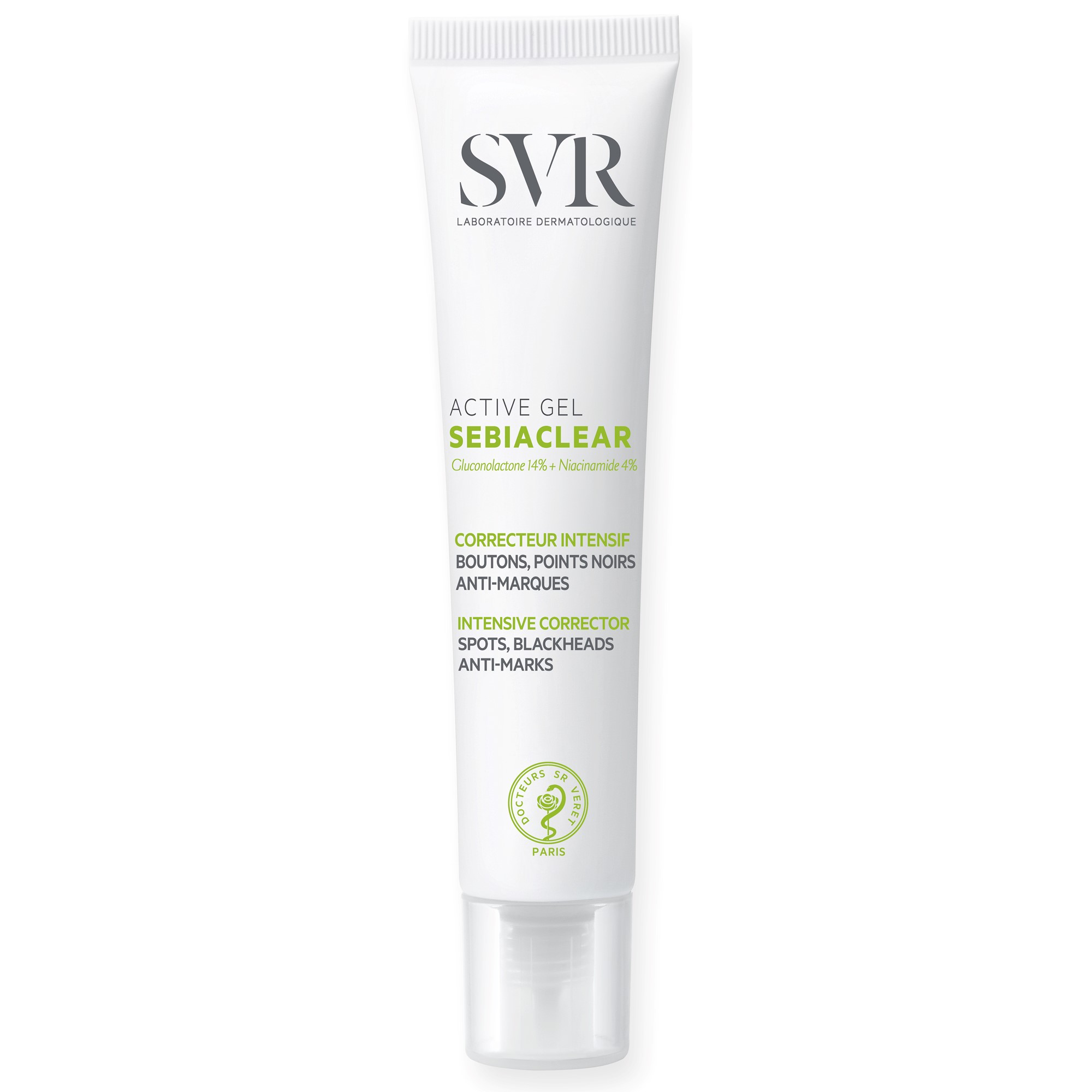 SVR Sebiaclear active anti-acne, pontos negros, marcas e excesso de ...
