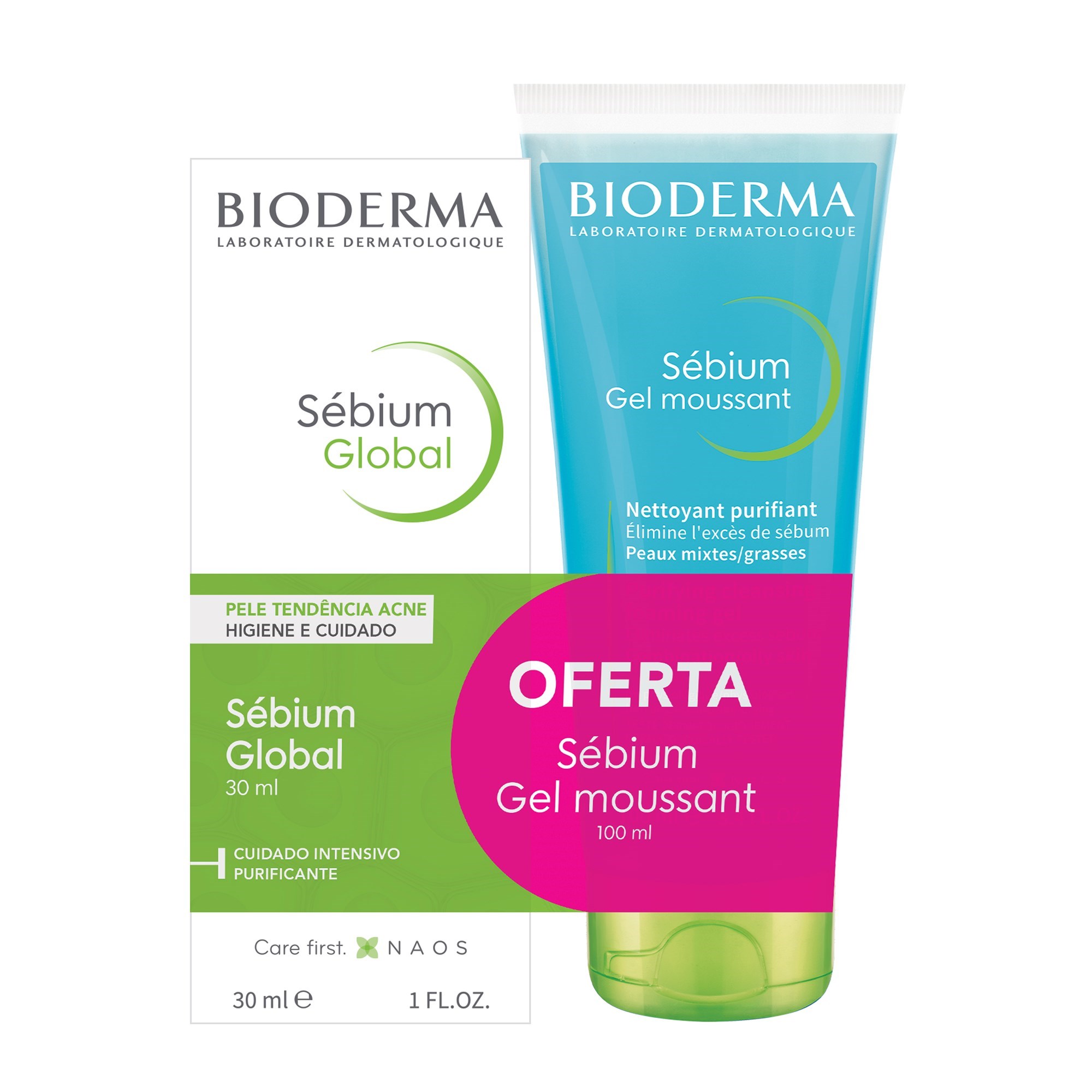 Bioderma Sébium global tratamento intensivo purificante das peles ...