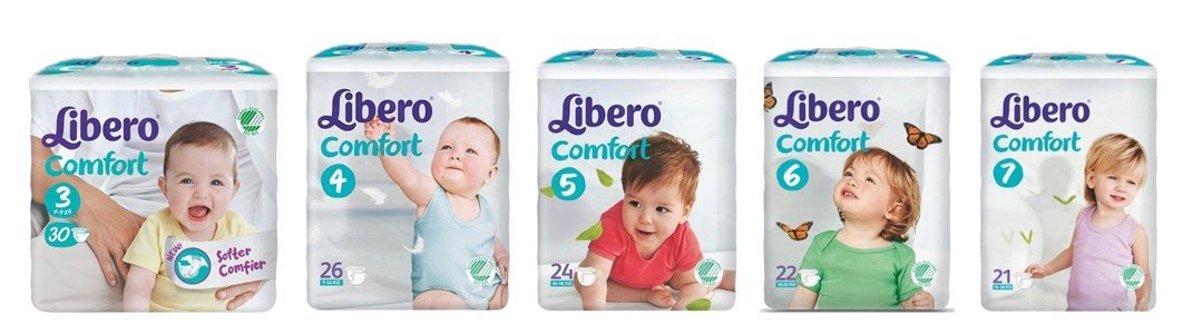 Libero Fraldas comfort, os primeiros anos - poupe até 12%
